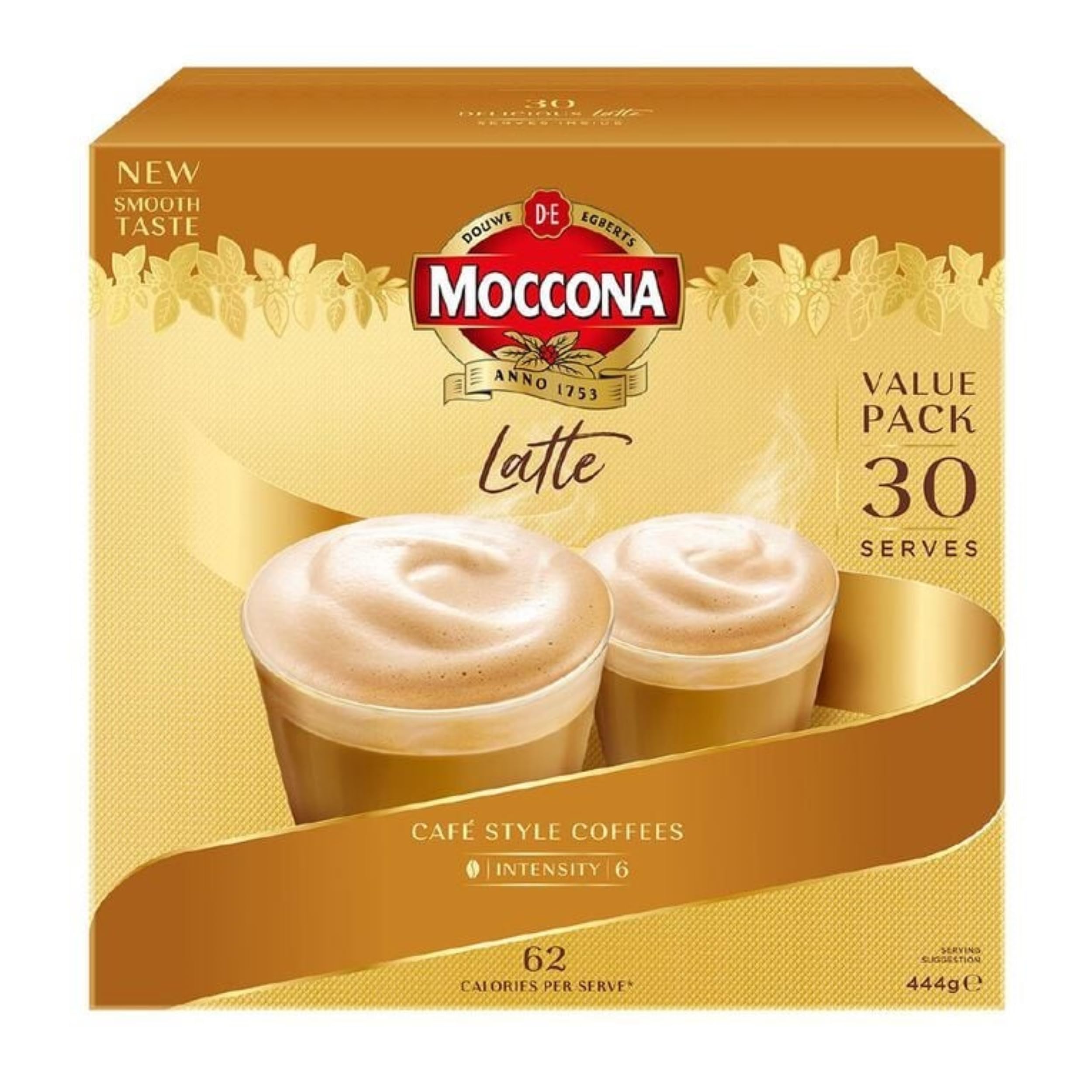 Moccona Caf Style Latte Coffee Sachets 30-Pack : Amazon.com.au: Pantry ...