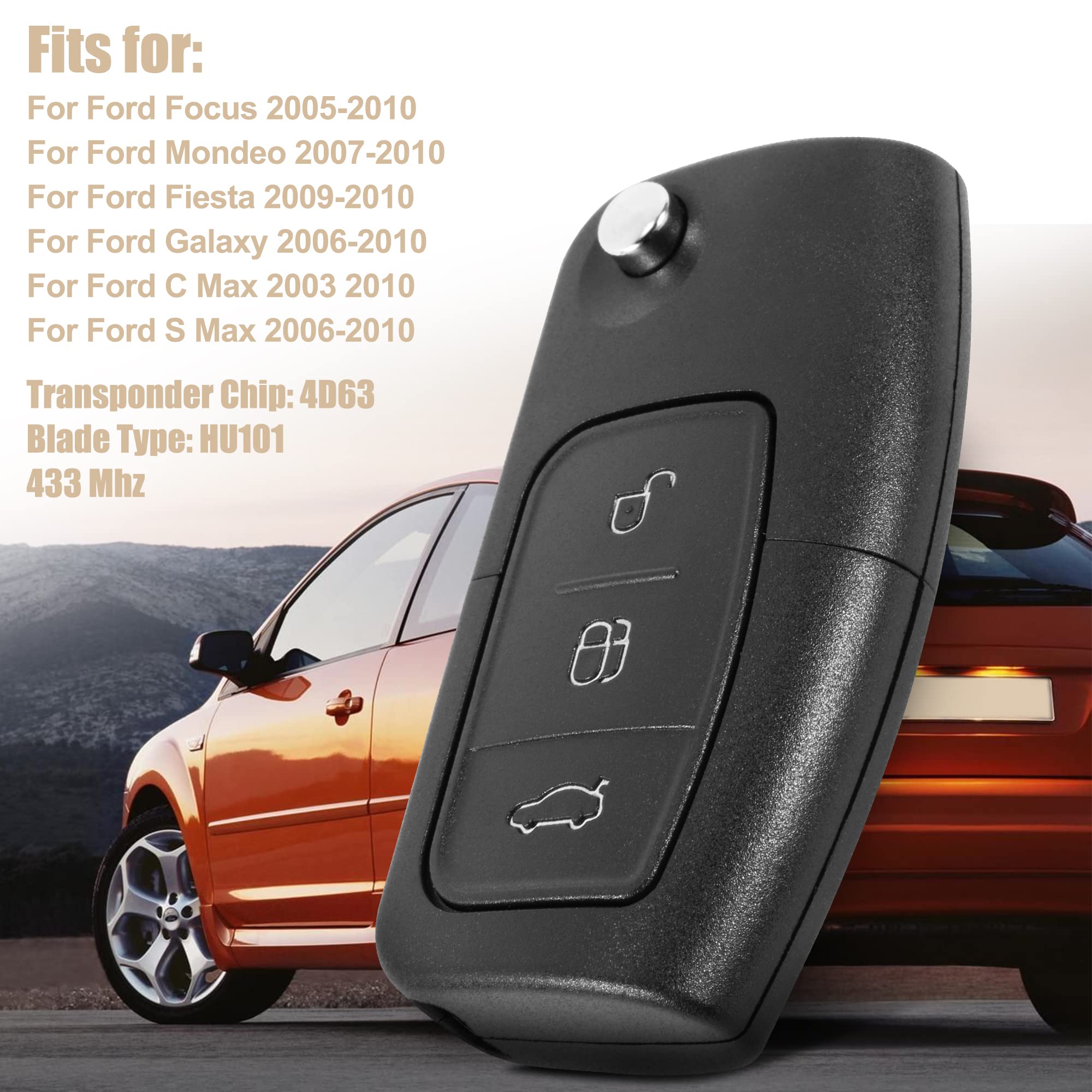 2010 Ford Focus Key Fob