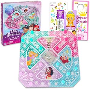 Amazon.com: Disney Princess Pop Up Game - Bundle with Disney Princess ...