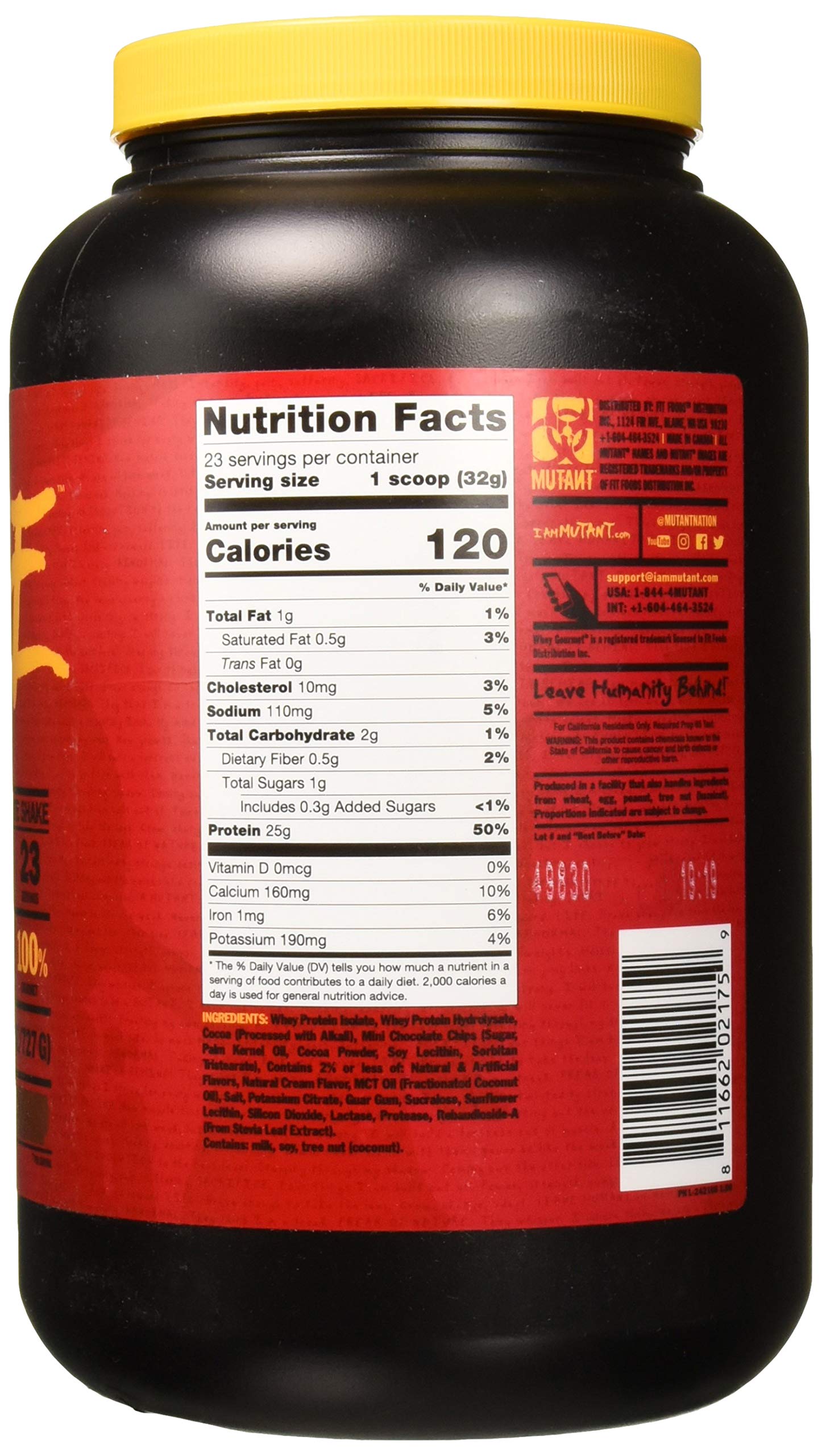 Snapklik.com : Mutant ISO Surge Whey Protein Isolate Powder Acts Fast ...