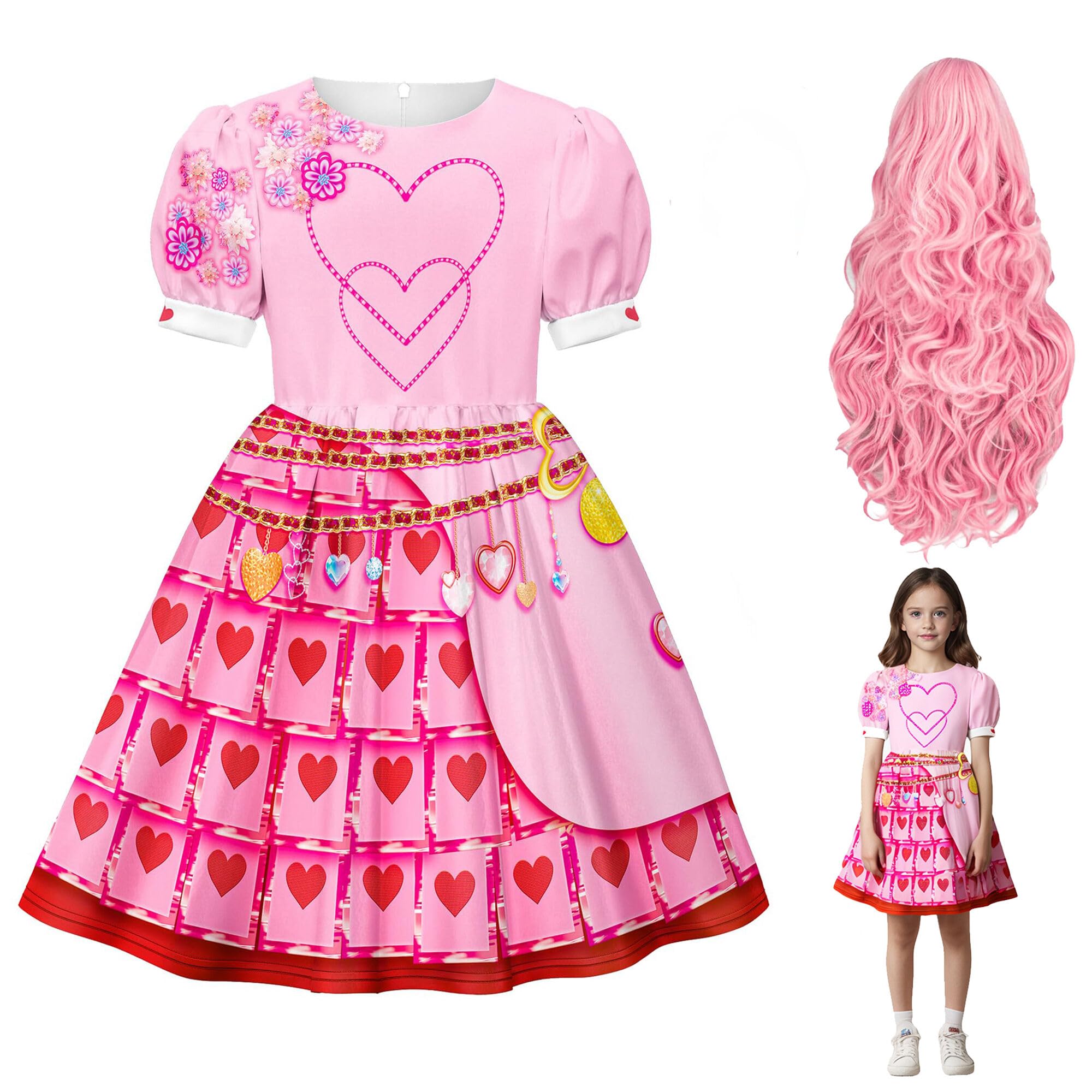 Snapklik.com : Noxozoqm Girls Rise Red Princess Costume Dress Kids ...