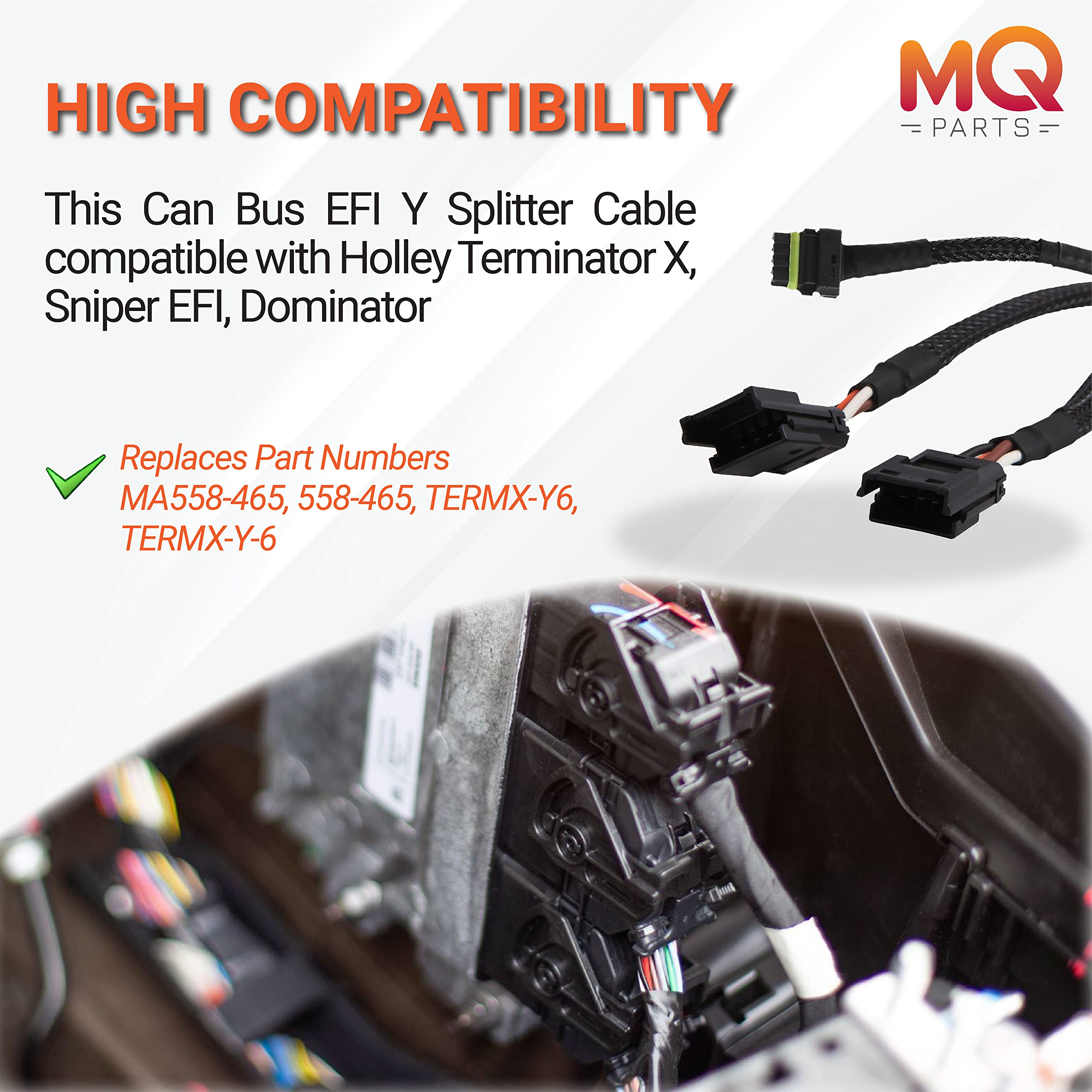 Can Clip 558-465 CAN Bus Y-splitter For Holley EFI / Sniper ...