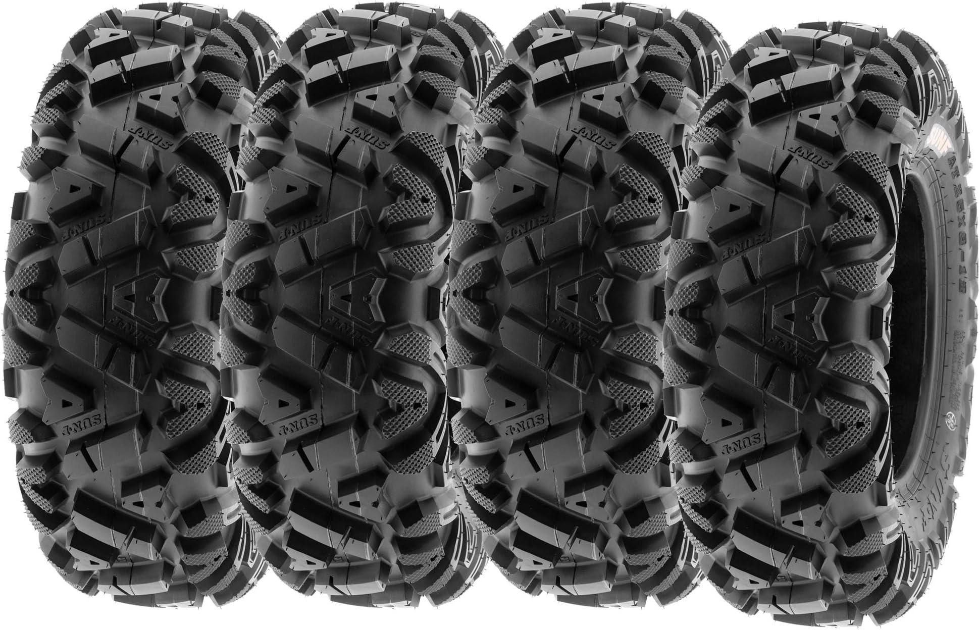 Amazon.com: SunF 28x9-12 28x9x12 All Terrain Tires ATV UTV 6 PR POWER I ...