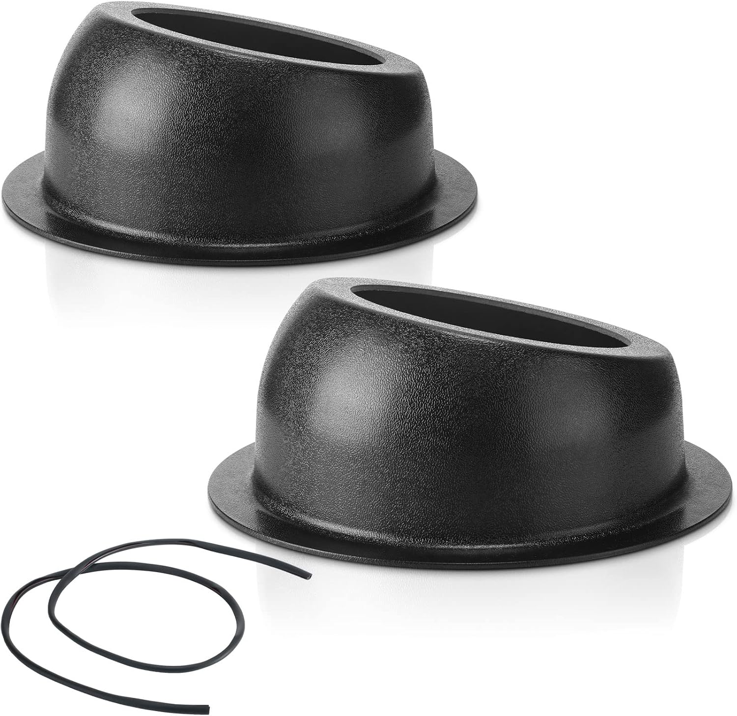 Amazon.com: Amylove 2 Pcs Universal Angled Speaker Enclosures Boxes ...