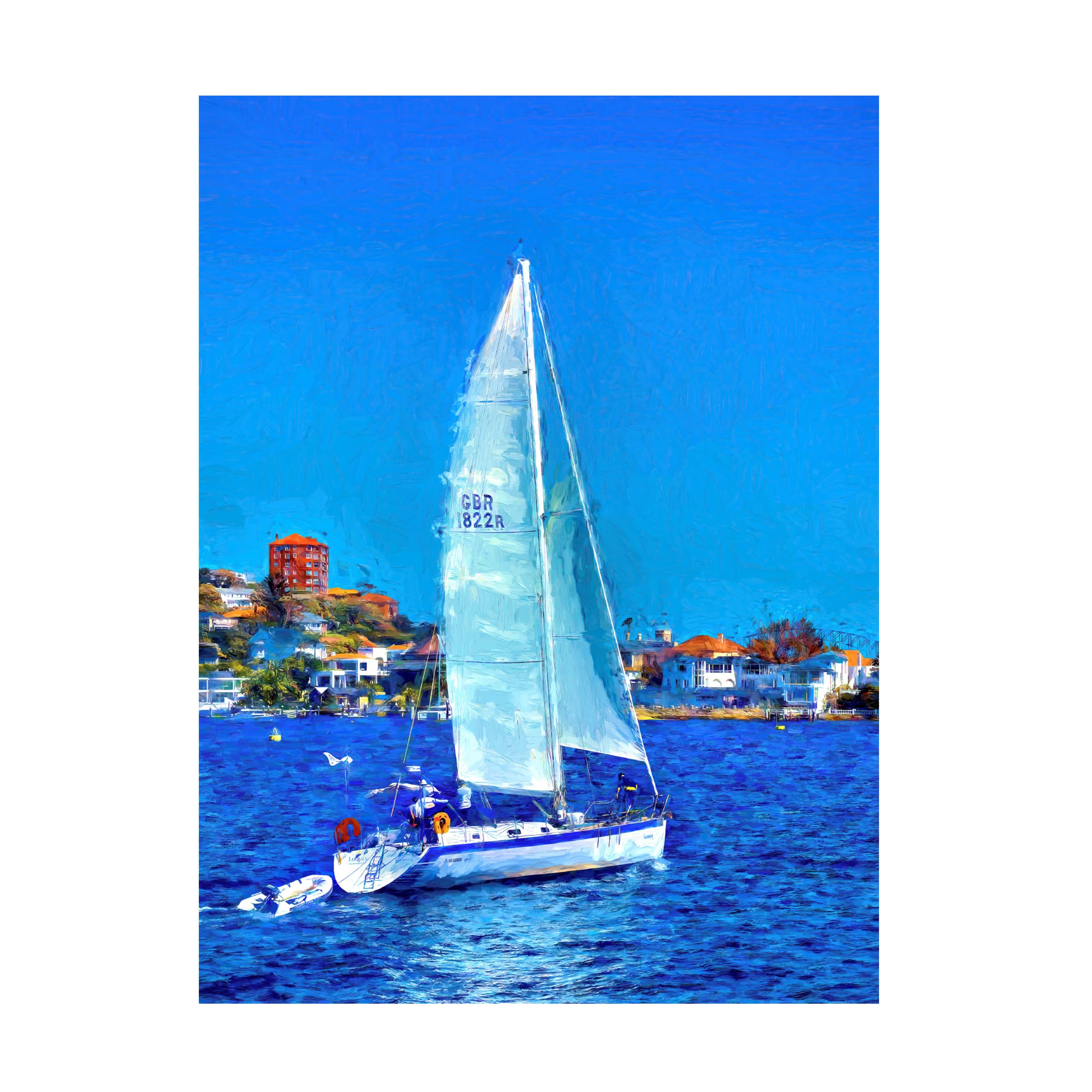 Martin Fine Photography 'Sailboat 01' Canvas Art