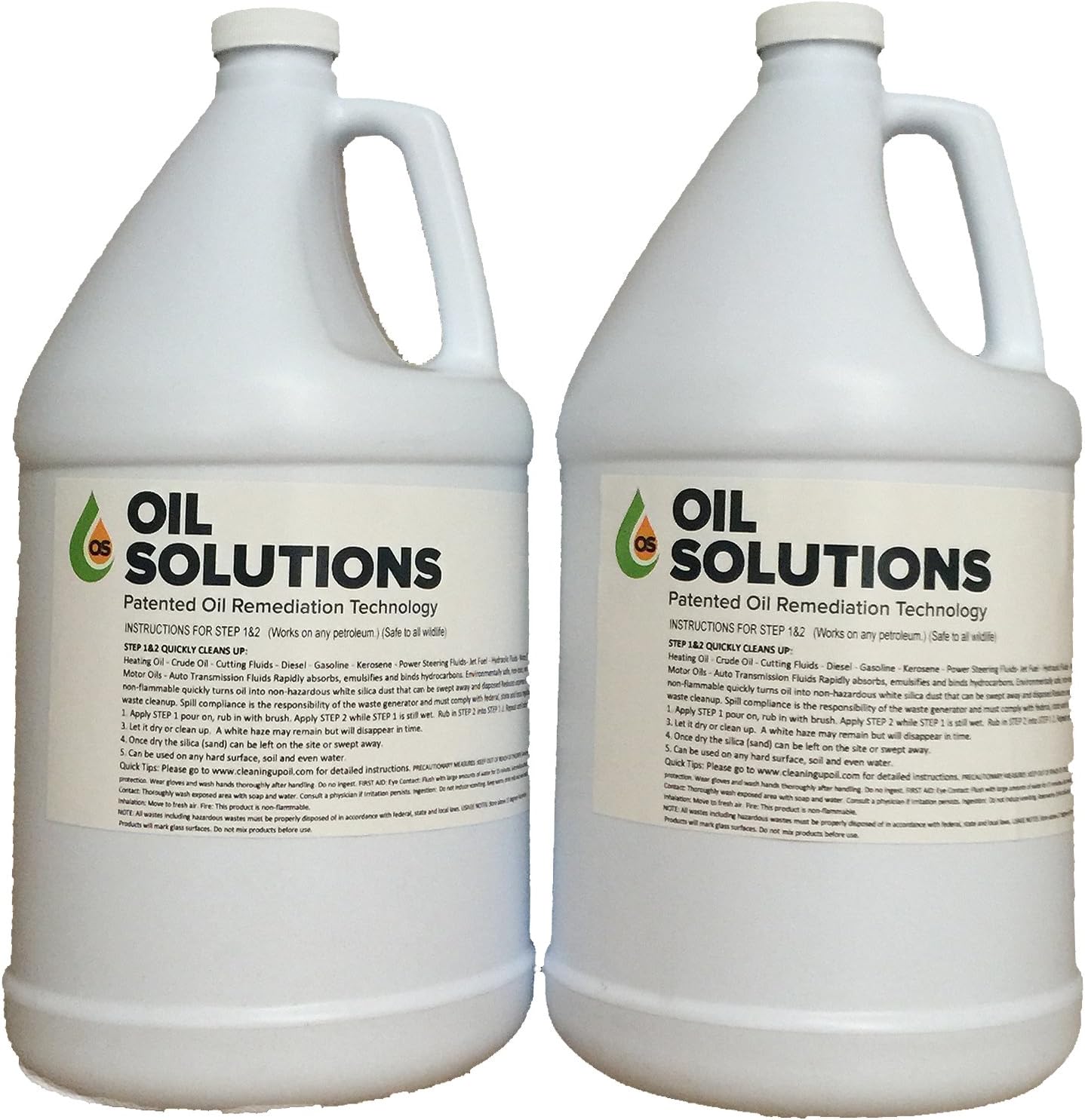 Amazon.com: Oil Solutions Liquid (Step1/Step2) The Most Effective Non ...