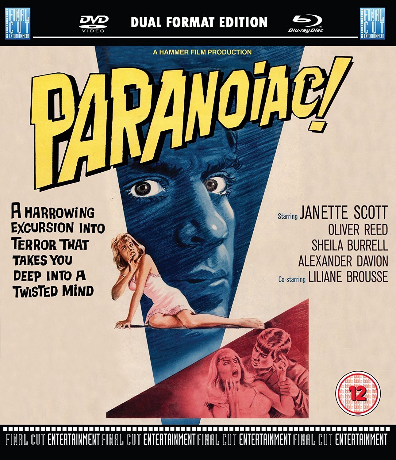 PARANOIAC [Region B] [Blu-ray]: Amazon.co.uk: Janette Scott, Oliver ...