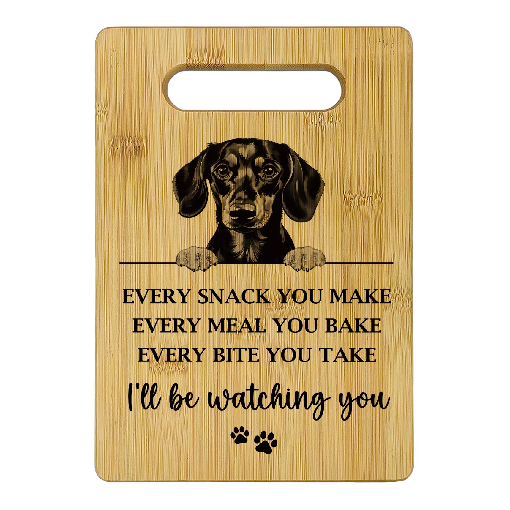 Amazon.com: Qeheb Dachshund Cutting Boards for Kitchen, Weiner Dog ...