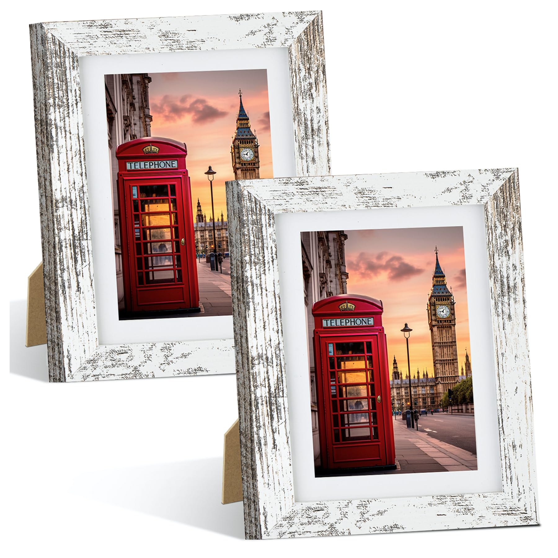 Snapklik.com : Nacial 5x7 Picture Frame Set Of 2, Picture Frames