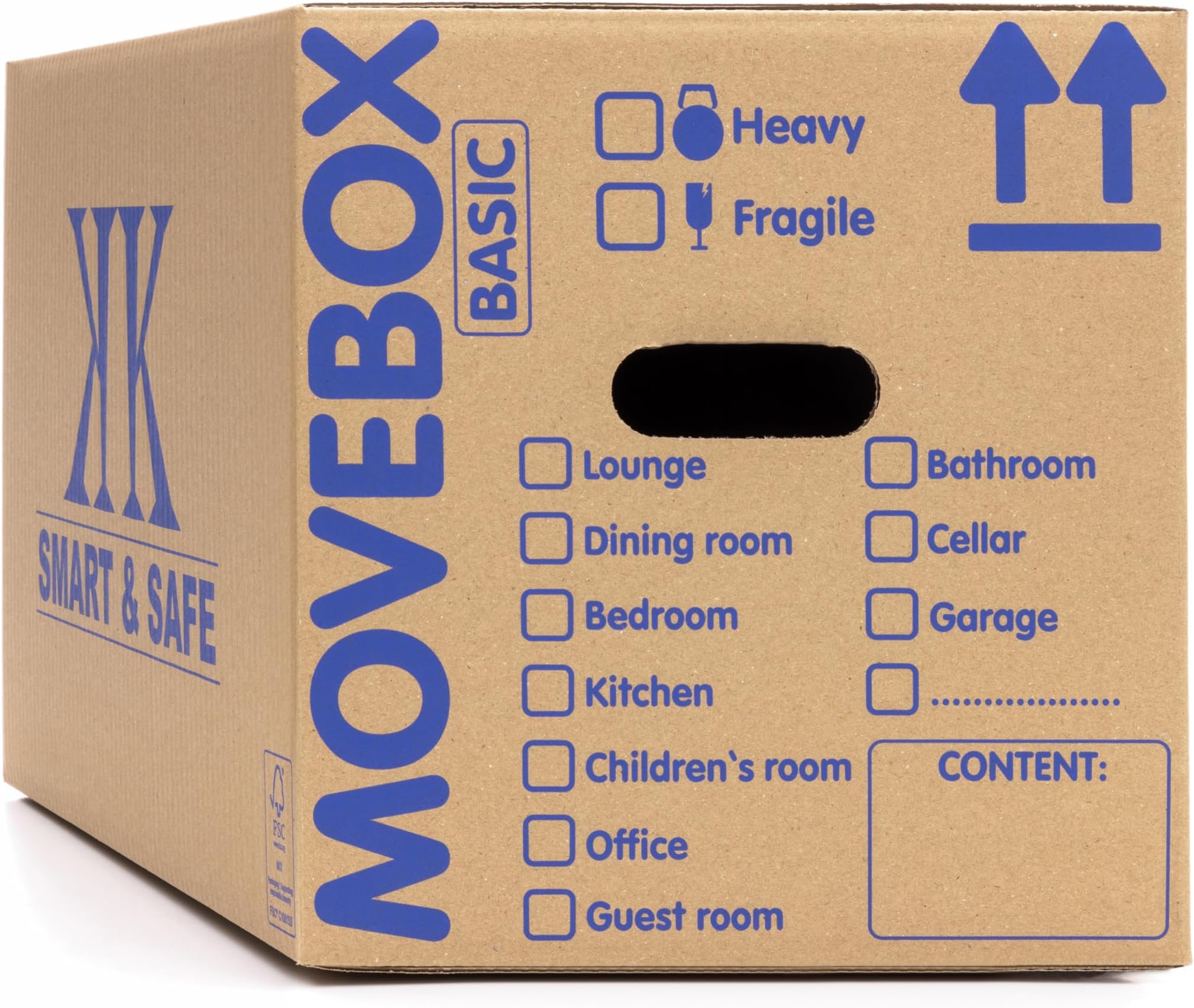 MOVEBOX 20 Strong Large Storage Moving Packing Cardboard Boxes 52cm x ...