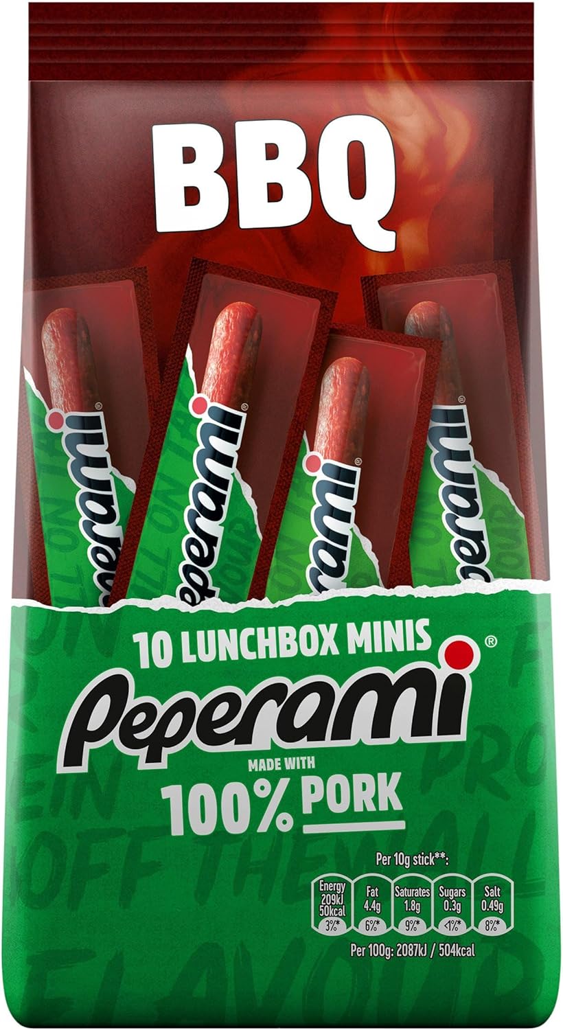 Peperami Minis BBQ 10 X 10g : Amazon.co.uk: Grocery
