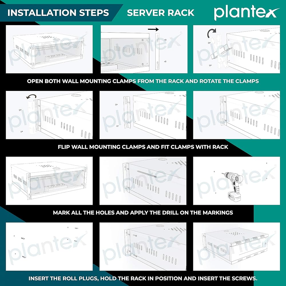 Plantex CCTV/DVR Rack/NVR Cabinet Box/Network Nepal | Ubuy