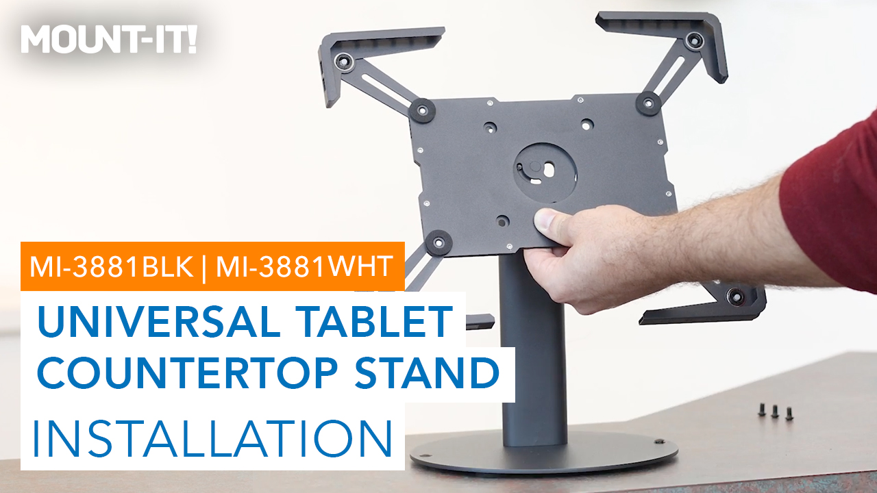 Watch Mount-It! Universal Tablet Stand w/ Tilt | MI-3881 Install on ...