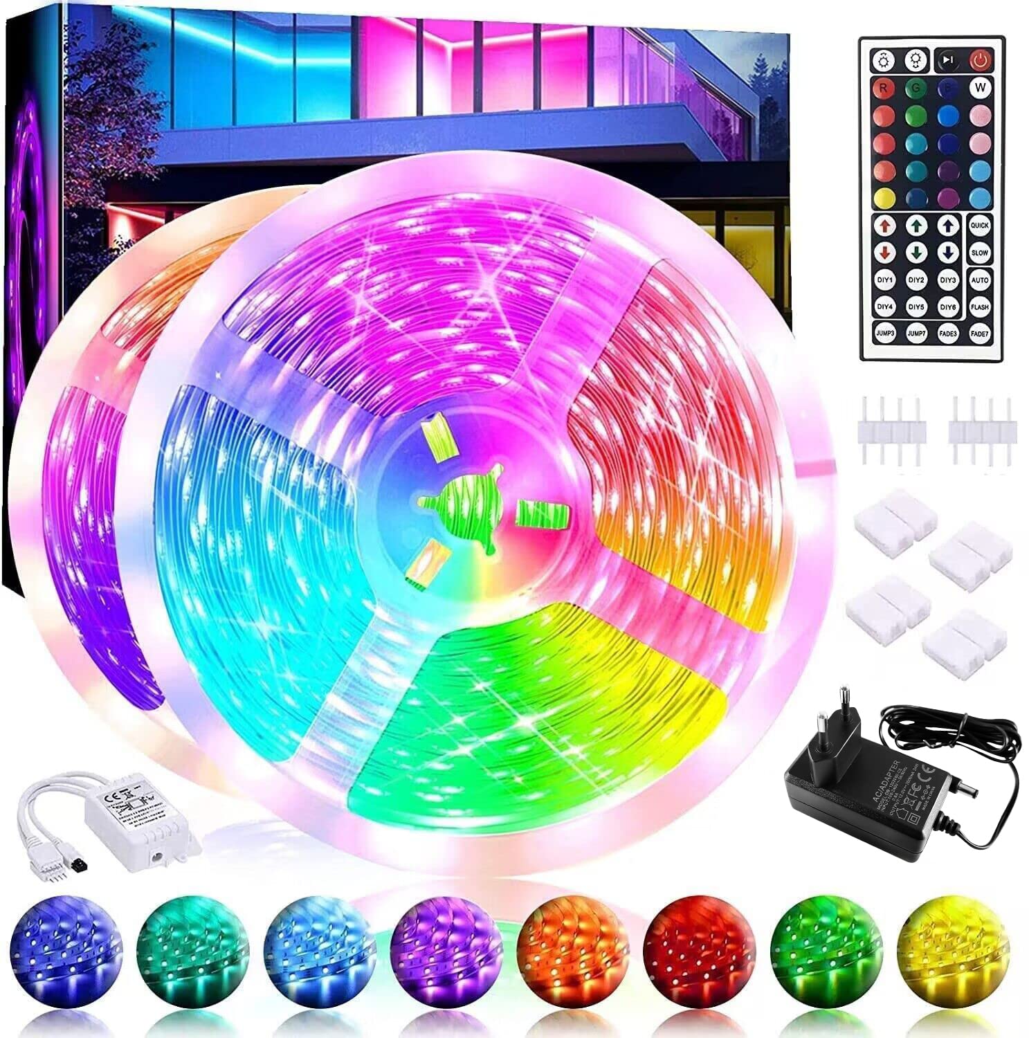 Rgb Flexible Led Light Strips RGB CCT COB LED Strip 24V IP20