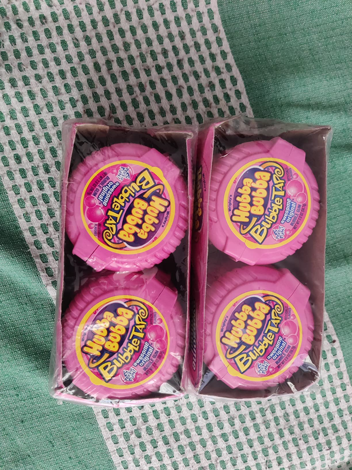 Hubba Bubba Bubble Tape Mega Long Fancy Fruit, 56 g : Amazon.in ...
