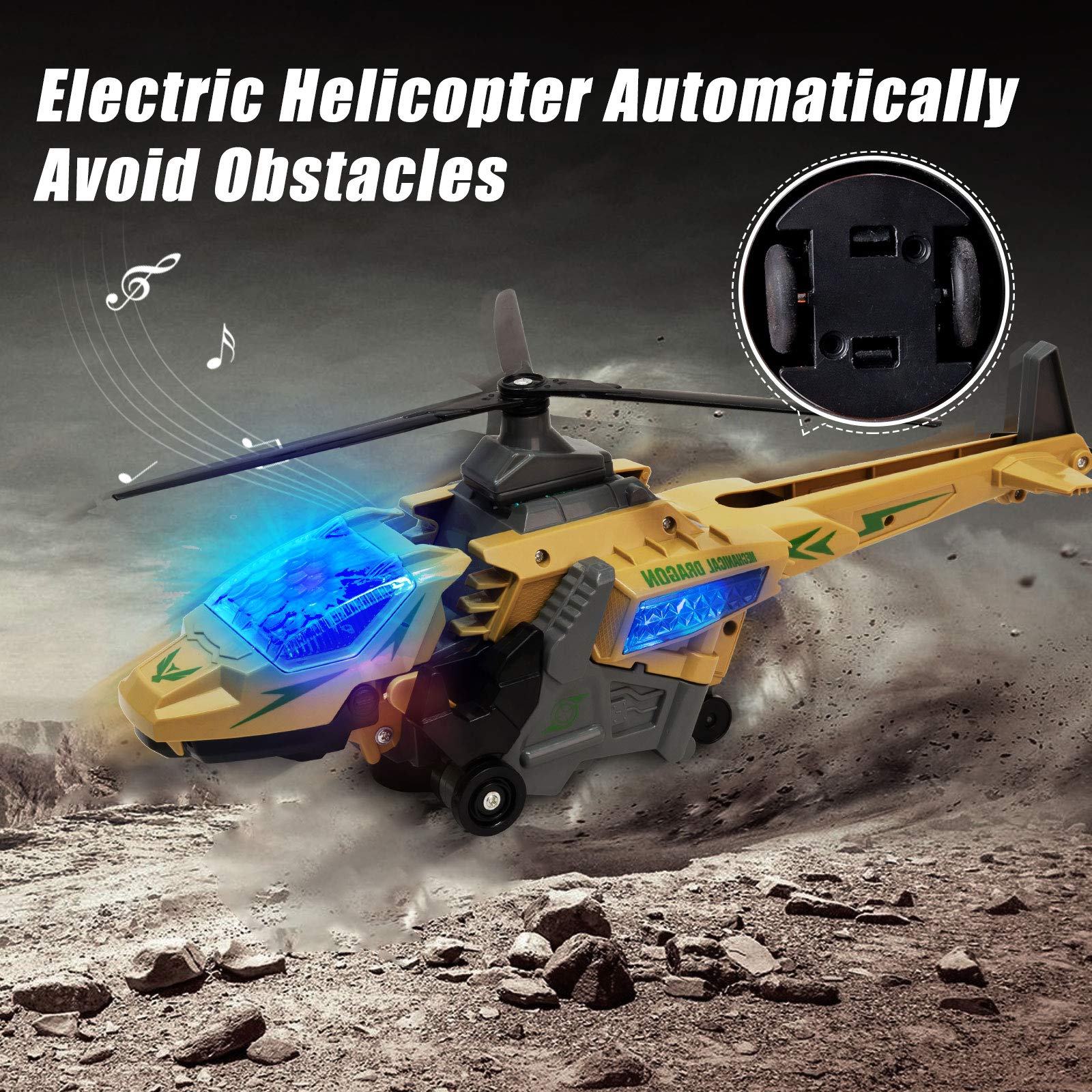 Buy Transform Dinosaur Army Helicopter Transformable Model ...