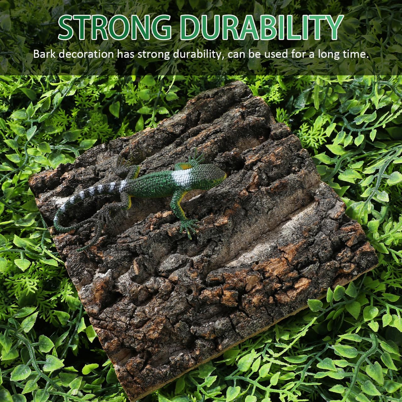 Terrarium Background 4 Pack Cork Bark 11.8" L X 7.8" W Reptiles ...