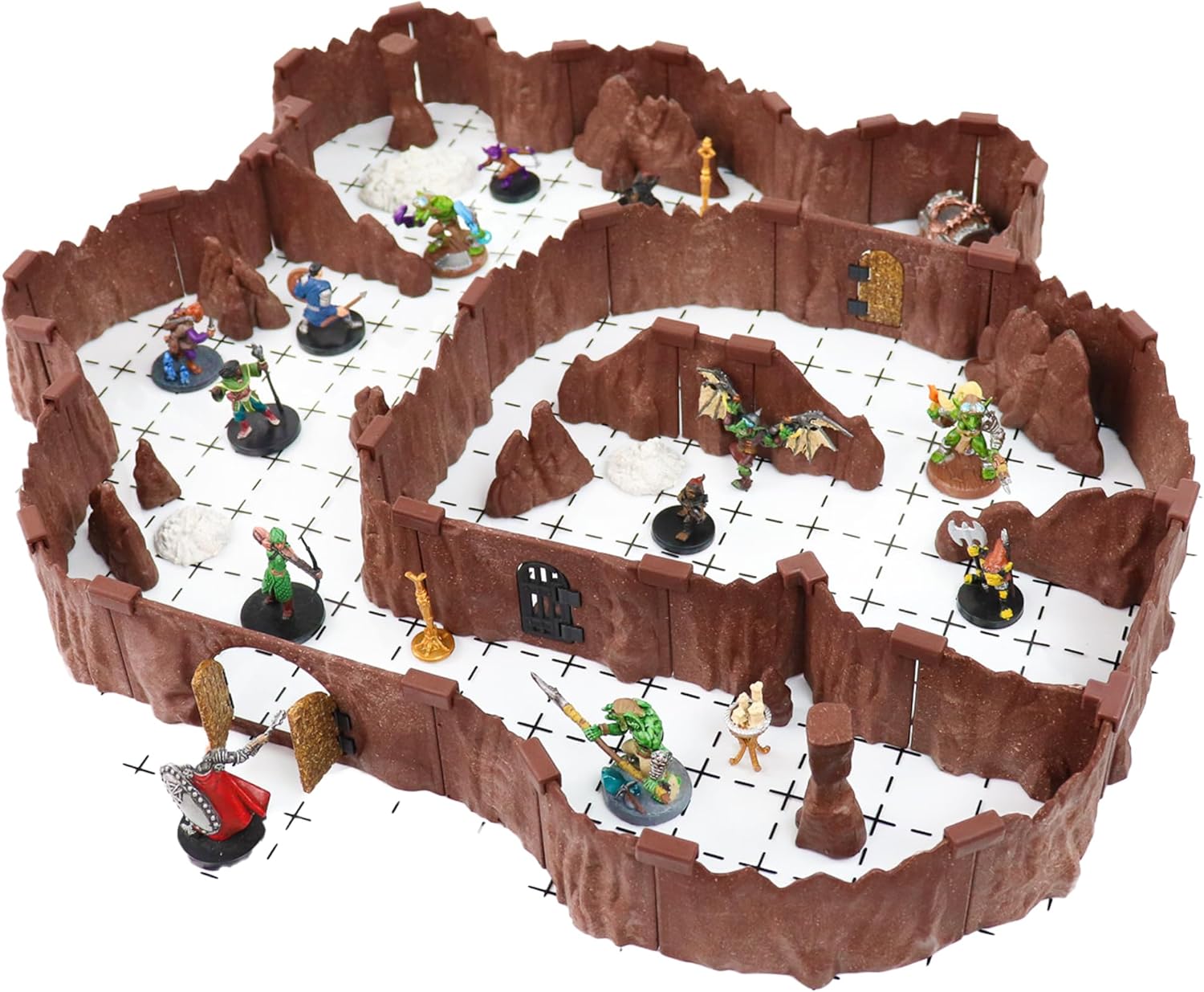 Goblin Cavern Set - Mini Dungeon Castle Cavern DND Terrain for Tabletop ...
