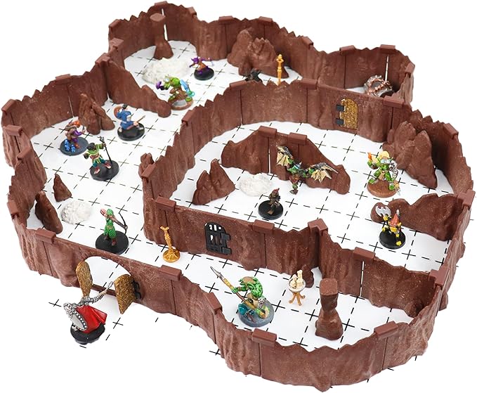 Amazon.com: Goblin Cavern Set - Mini Dungeon Castle Cavern DND Terrain ...