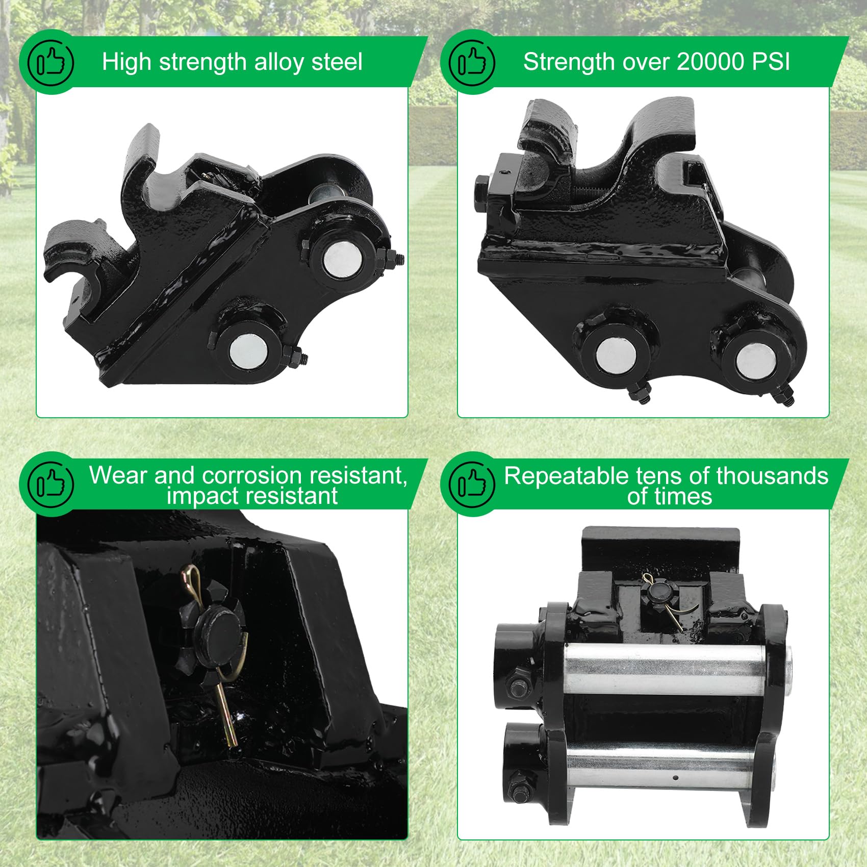 Snapklik.com : Mini Excavator Quick Coupler, Quick Change Hitch,Backhoe ...