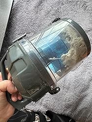 Amazon Basics Cylinder Bagless Vacuum Cleaner with HEPA filter for ...