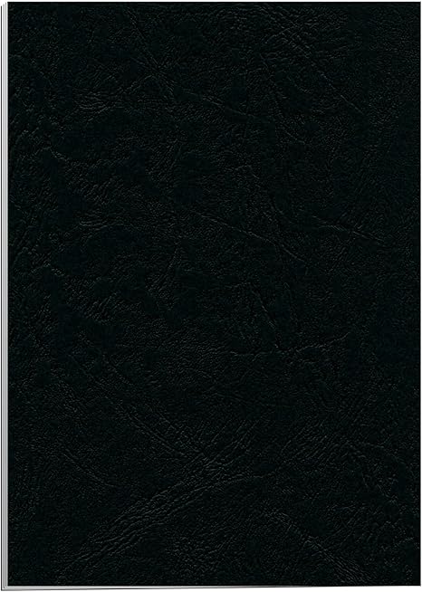 Fellowes 100% Recyclable A4 Leatherboard Binding Covers Heavyweight ...