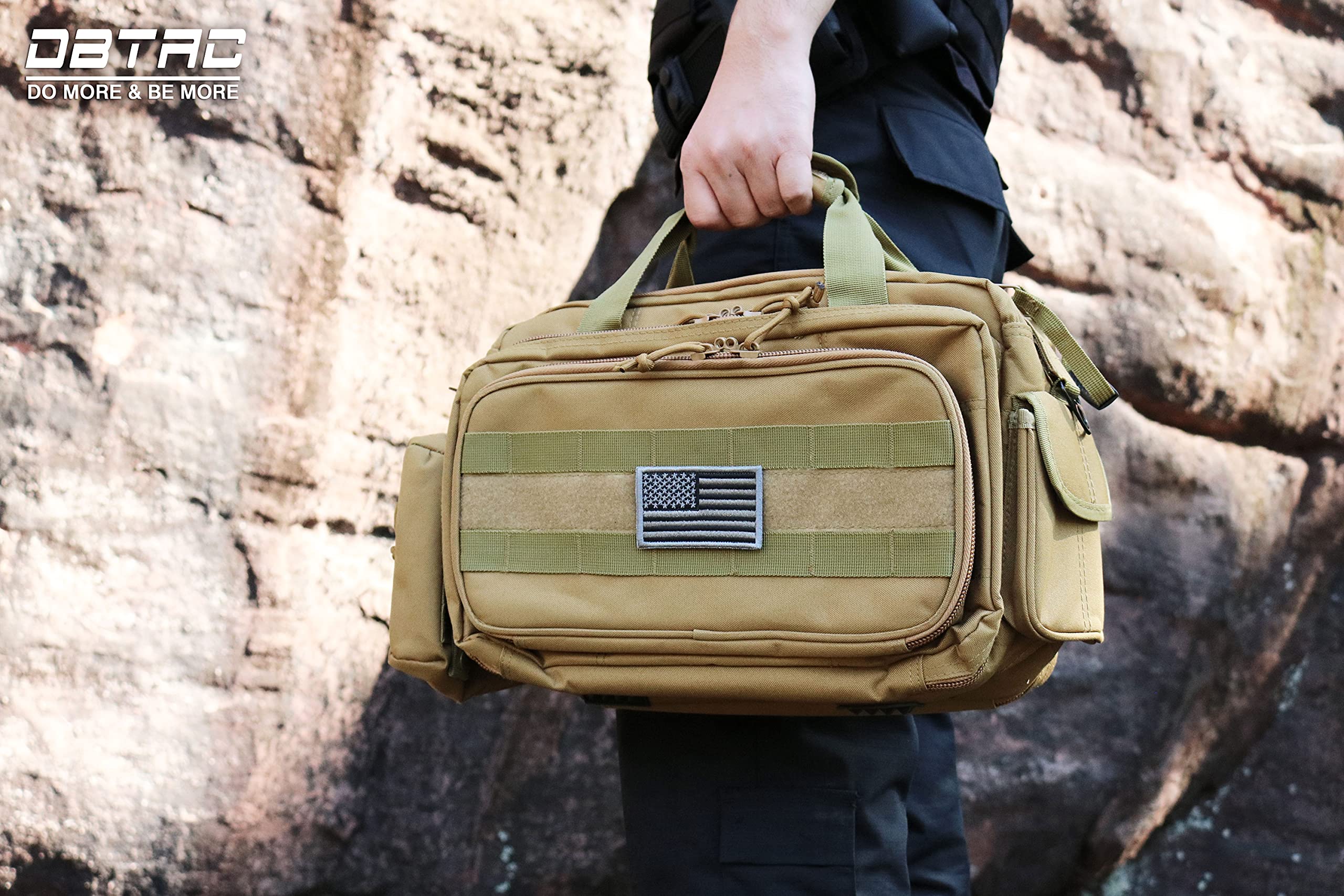 DBTAC Gun Case Bag Deluxe Middle Size | Tactical 2~4 Pistol Bag Firearm ...