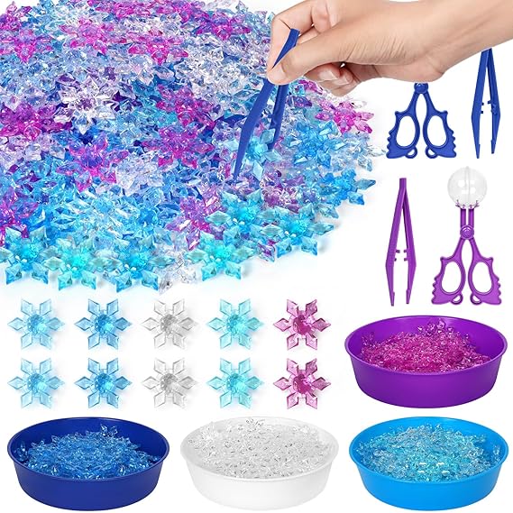 Amazon.com: OAXNTGW 208 Pcs Winter Frozen Sensory Bin Items Winter ...
