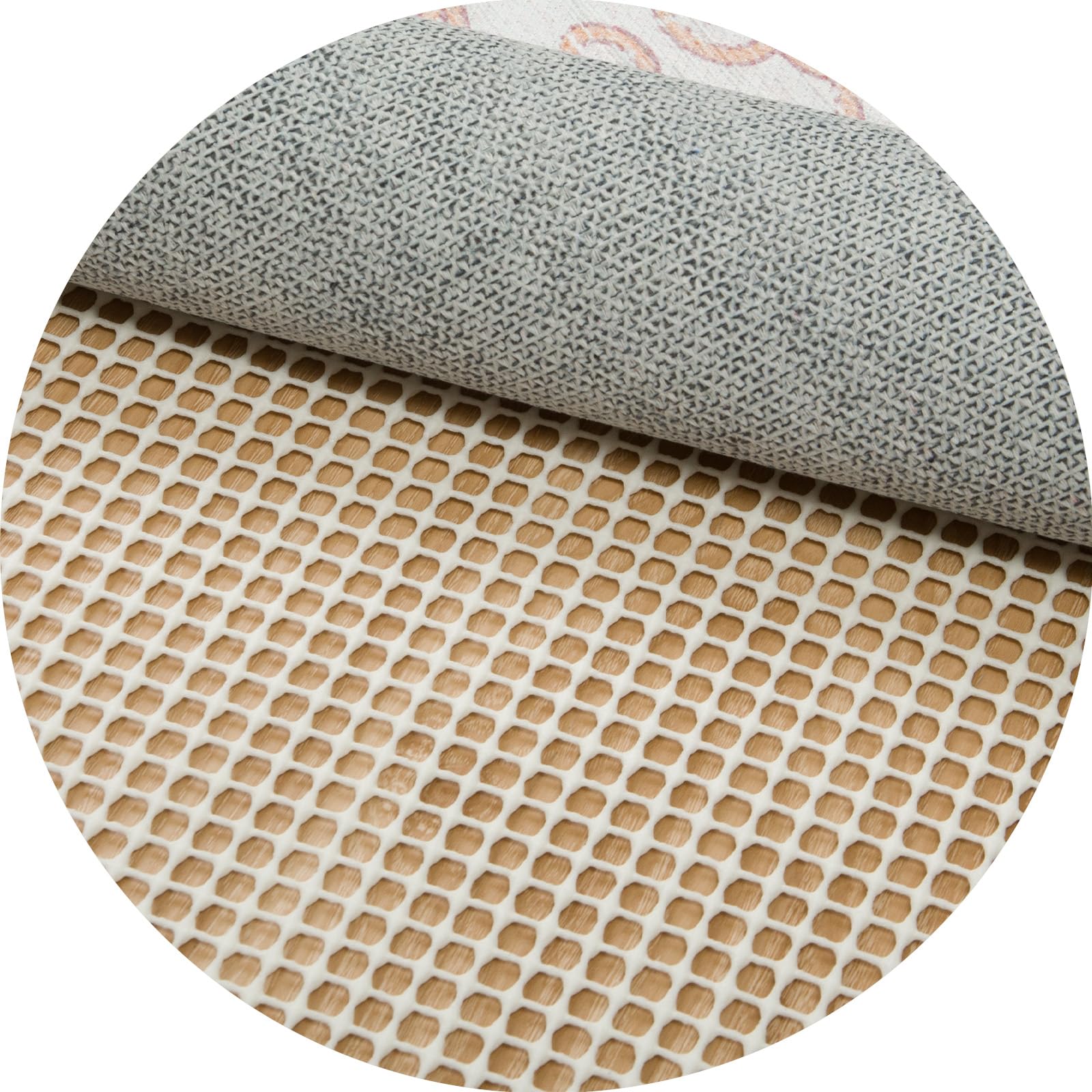 Amazon.com: BESTSWEETIE Round Rug Pad 4ft,Non Slip Rug Pads for ...