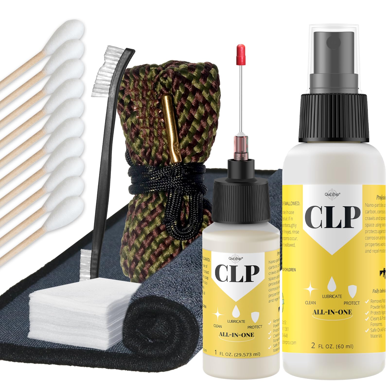 Snapklik.com : Gun Cobra Bore Cleaning Combo Kit & CLP, 4445 Caliber ...