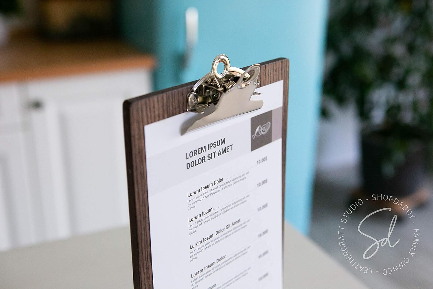 Wooden Table Sign Stand with Menu Holder - Perfect Australia | Ubuy