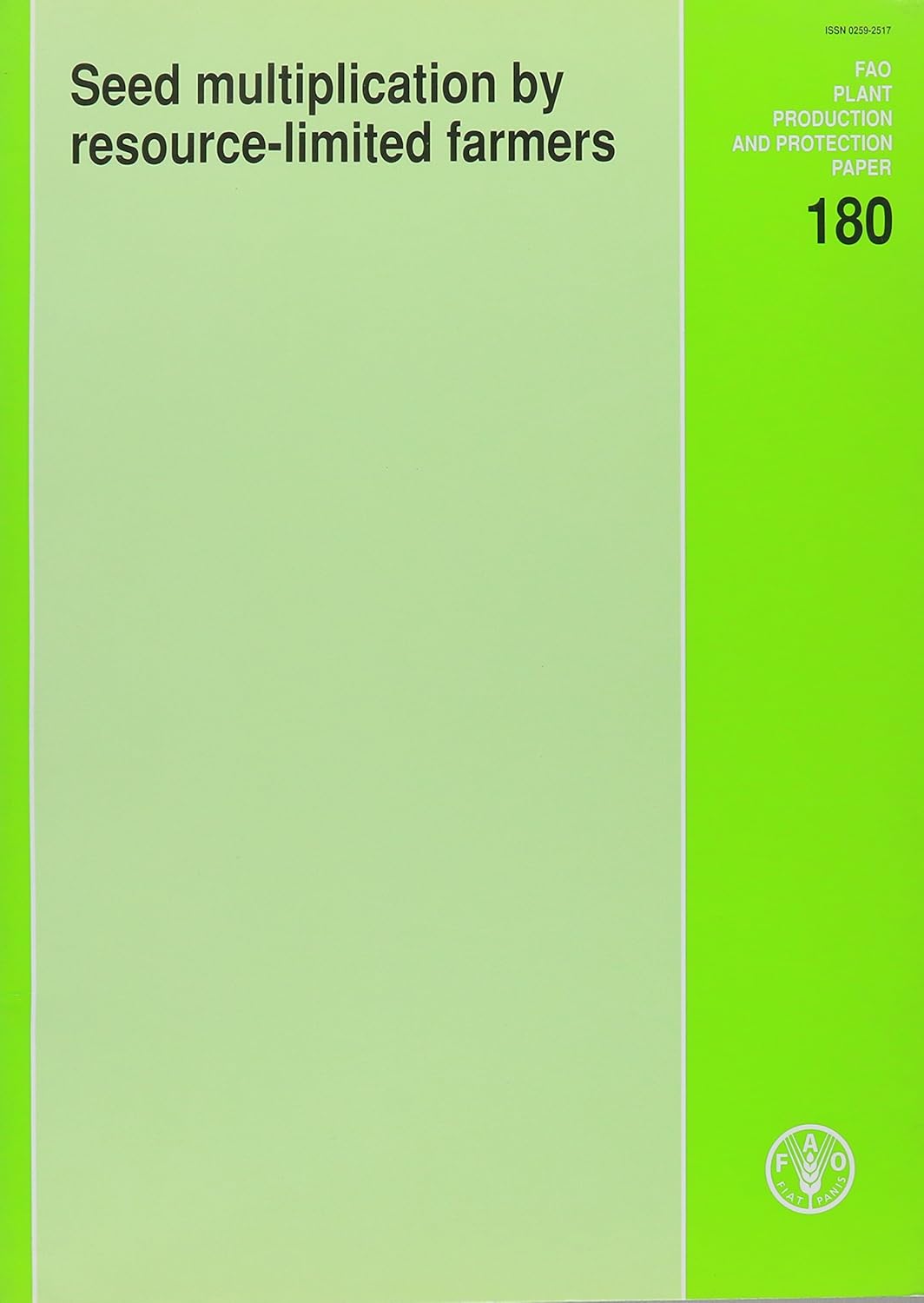 Buy Seed Multiplication by Resource-Limited Farmers (Fao Plant ...