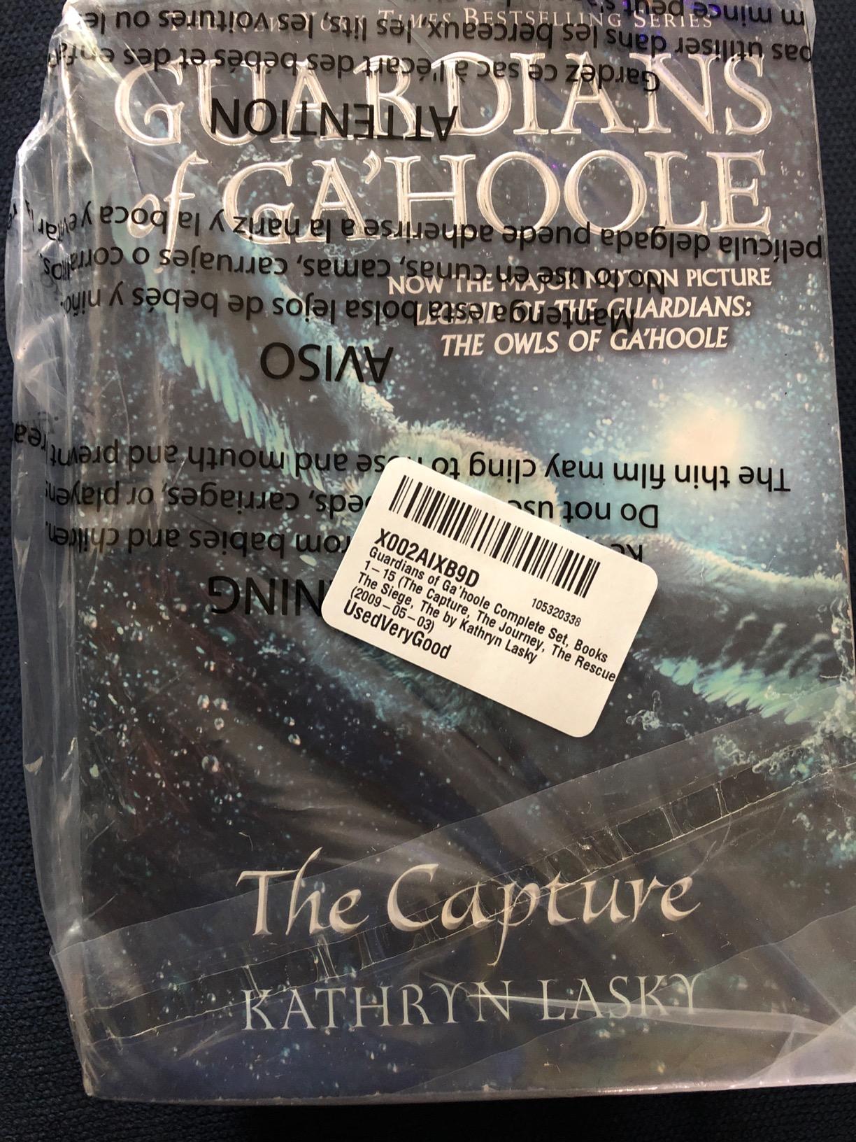 Amazon.com: Guardians of Ga'hoole Complete Set, Books 1-15 (The Capture ...