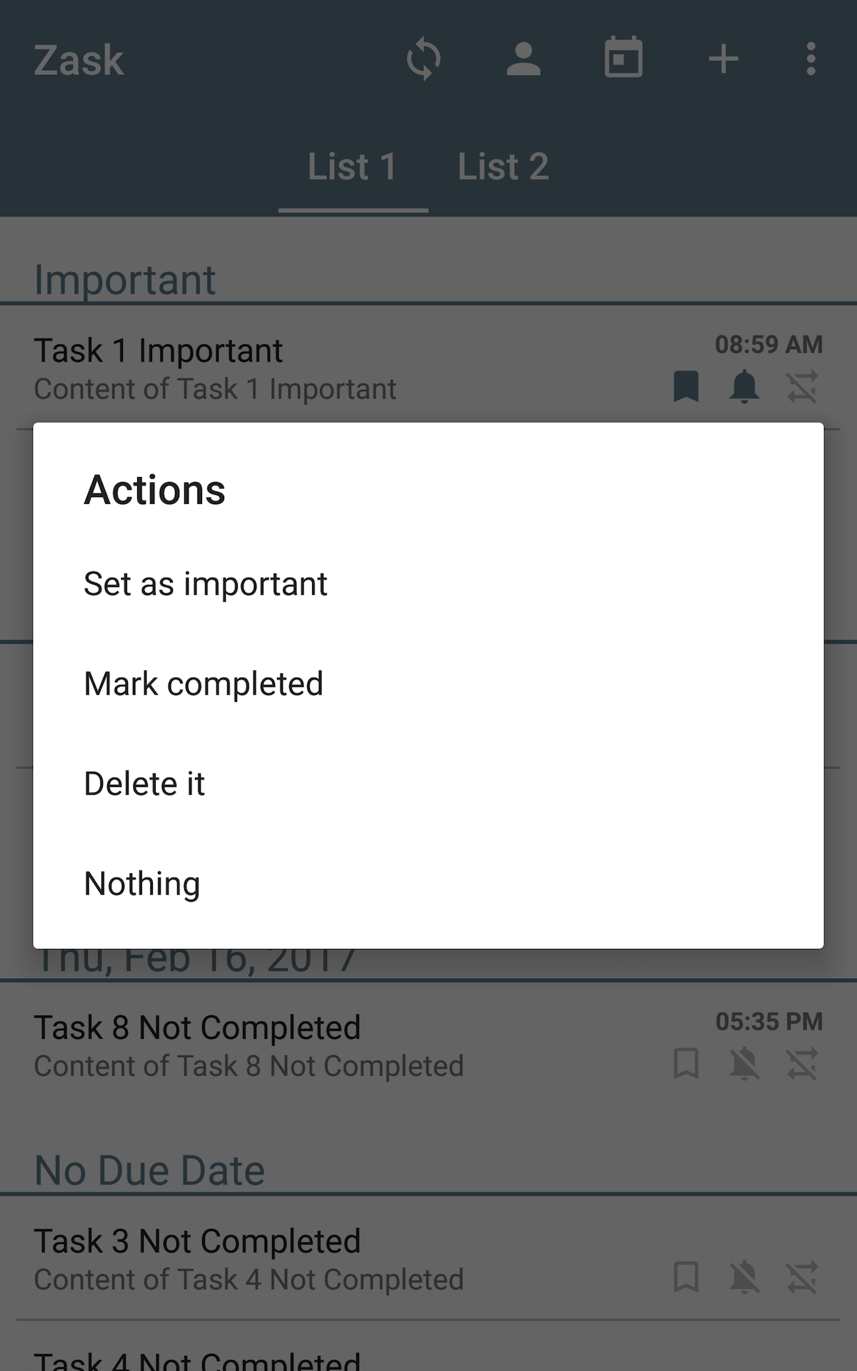 Zask - Tasks & To-do Lists - App on Amazon Appstore
