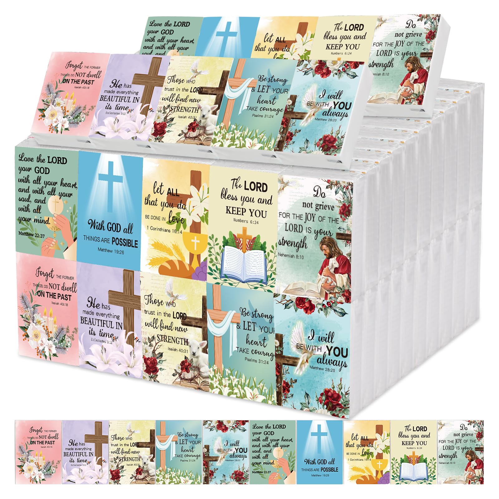 Snapklik.com : Colarr 100 Pack Christian And Appreciation Pocket ...