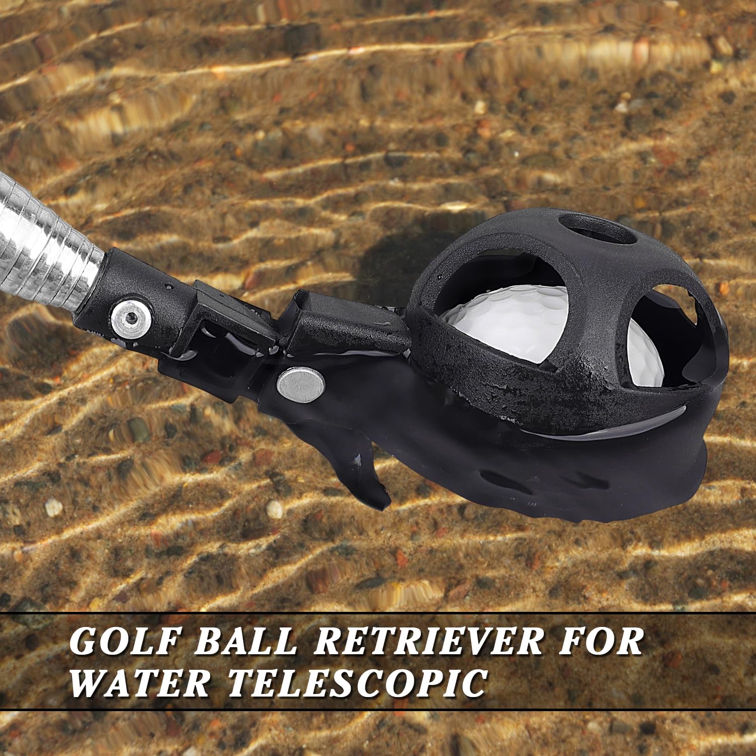 BIRDIEBLAST Professional Golf Ball Retriever, 9Ft/12Ft/15Ft/20Ft ...