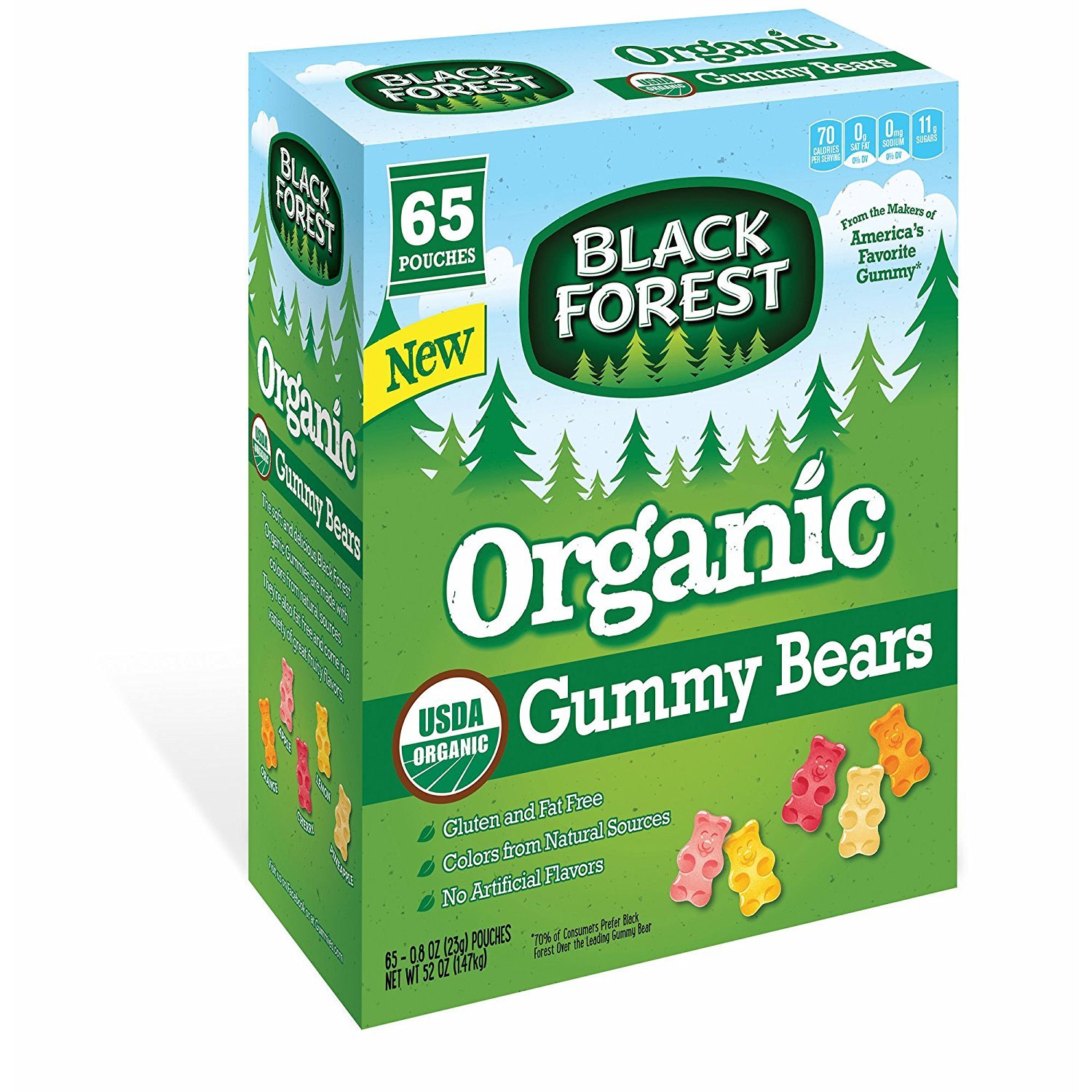 Black Forest Gummy Bears Logo Black Forest Organic Gummy Bears Candy,