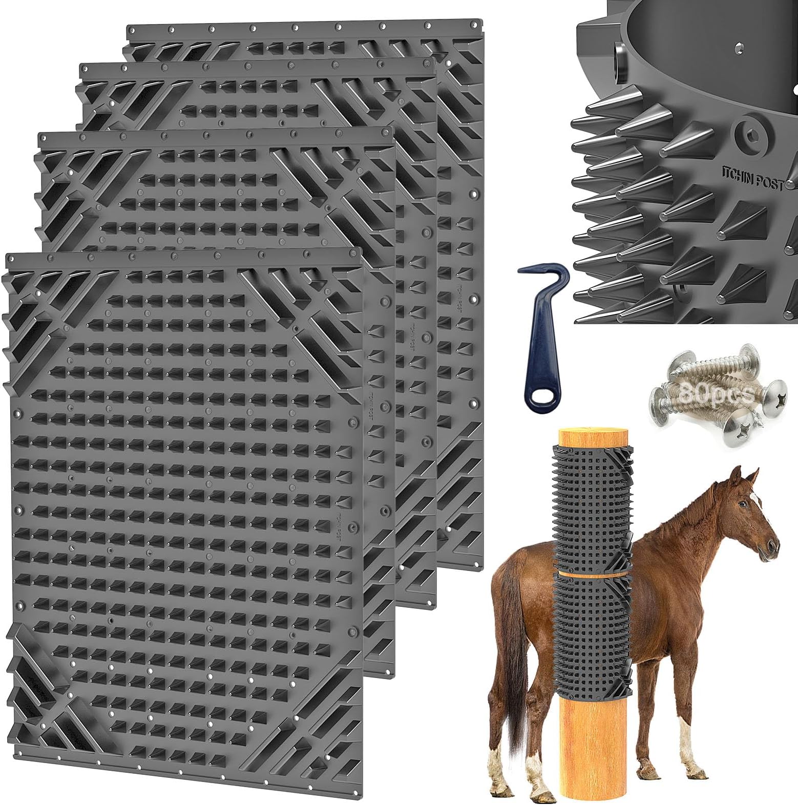 Amazon.com: Livestock Scratch Brushes,Soft Cow Brush Full Massage Brush ...