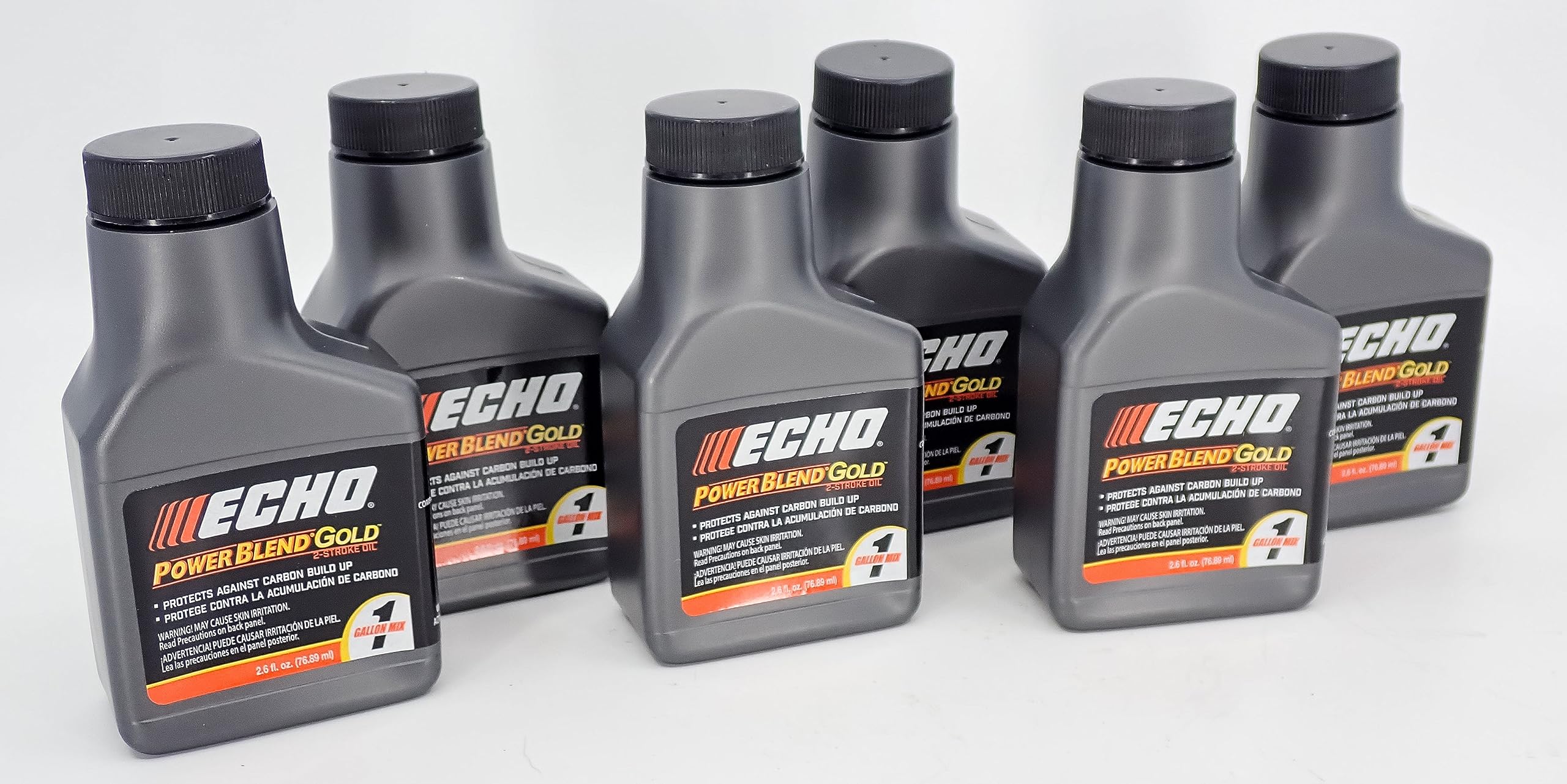 Amazon.com: GENUINE ECHO POWER BLEND GOLD 6 PACK, 2.6 OZ BOTTLE 50:1 1 ...