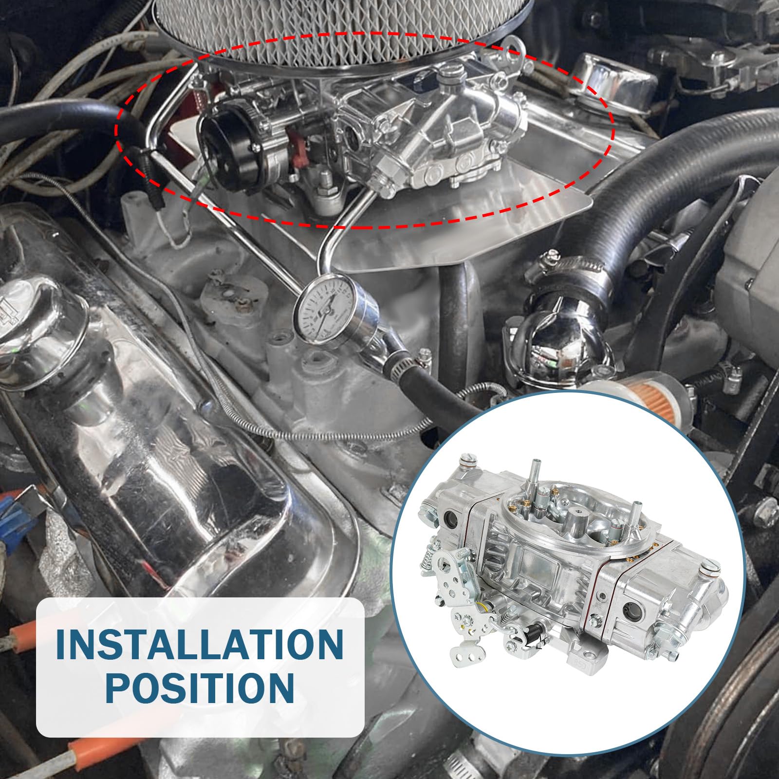 Holley 4150 Double Pumper 4150 Double Pumper Carburetor 850CFM, Q ...