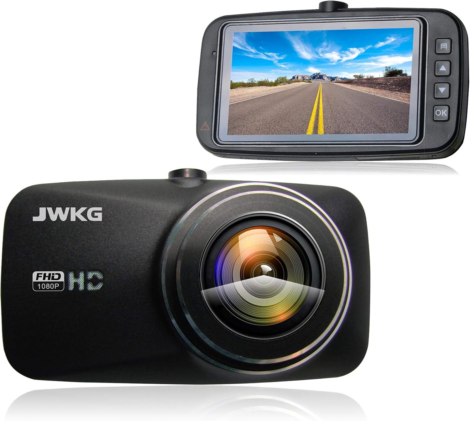 Amazon.com: Dash Cam Car Dashboard Camera Recorder with FHD 1080P, 2.7 ...