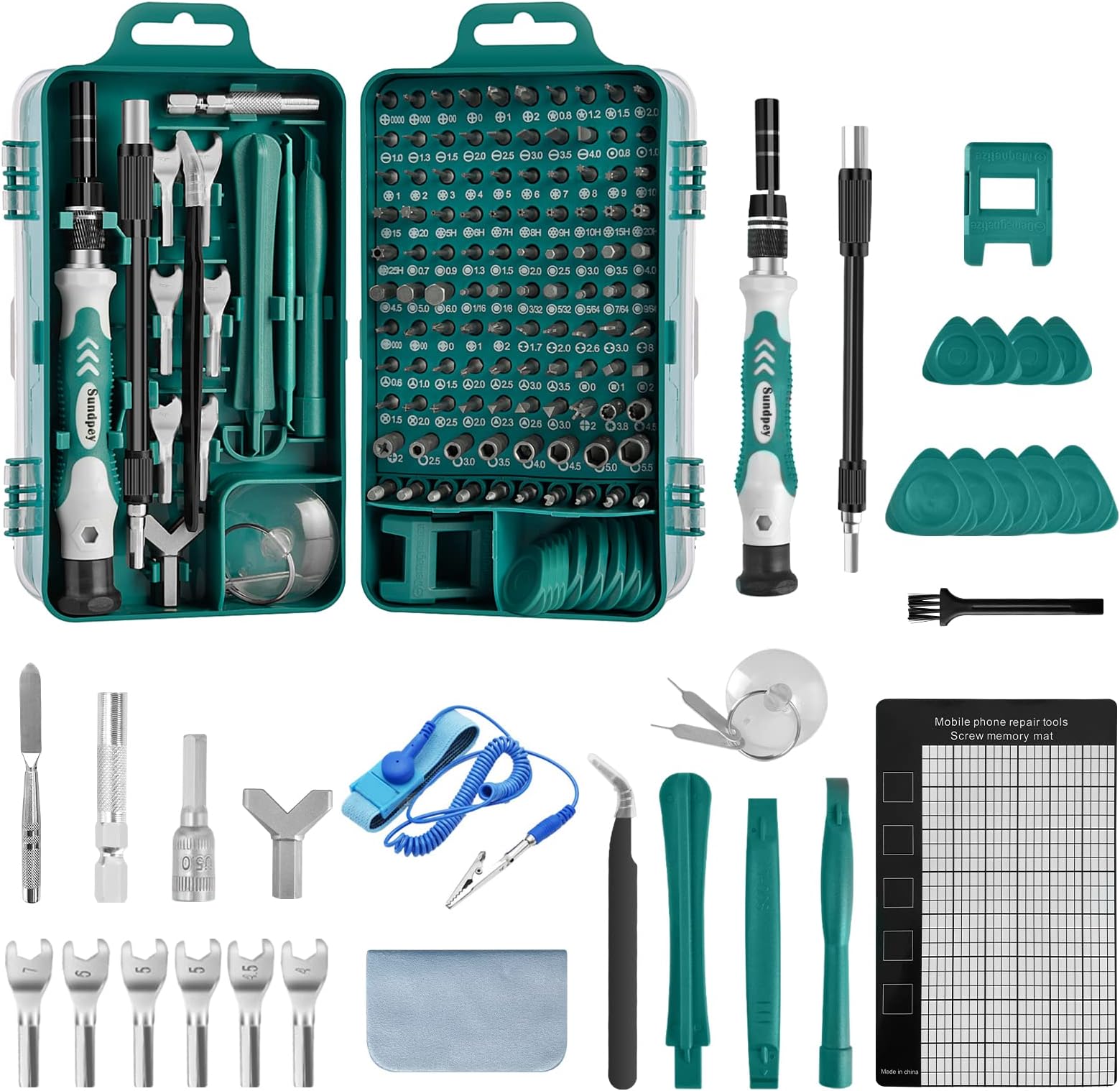 YINSAN Kit Tournevis de Précision, Kit Mini Tournevis Magnétique, Set ...