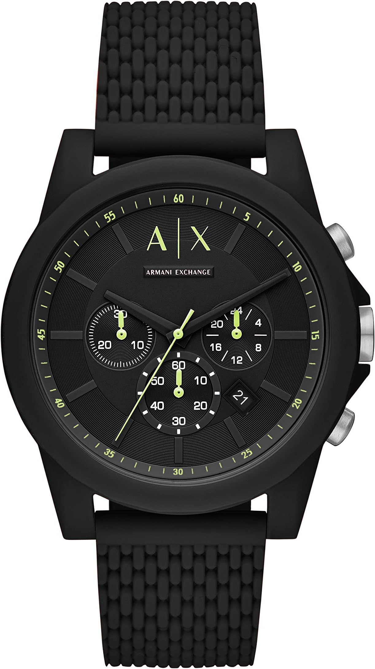 Armani Exchange Watch for Men, Three Hand Movement, 49 mm Gunmetal ...