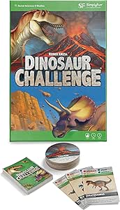 Amazon.com: SimplyFun Dinosaur Challenge - Learn About Dinosaurs and ...