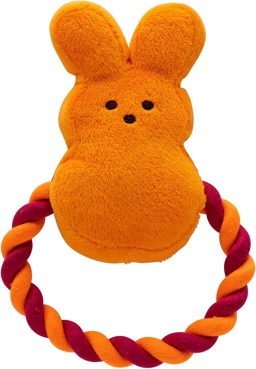 Pet Supplies : Peeps for Pets Plush Bunny Rope Pull Toy for Dogs ...