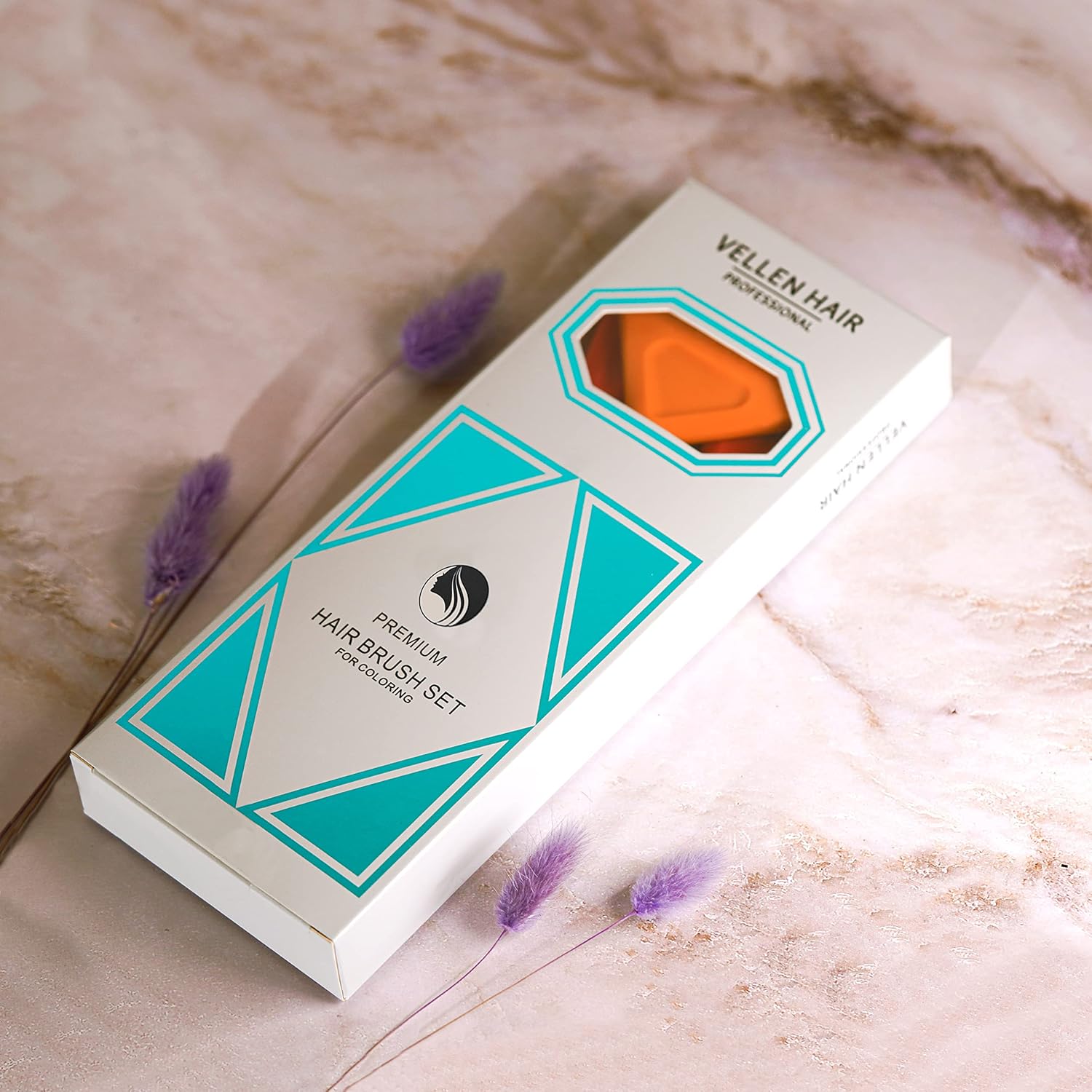 Buy Vellen Hair Color Brush Set, 4 different sizes for smooth ...