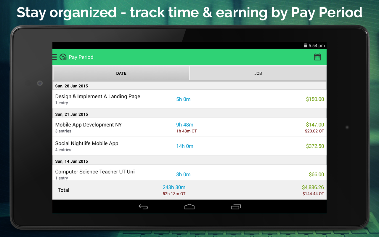 Work Hours Tracking & Billing - App on Amazon Appstore