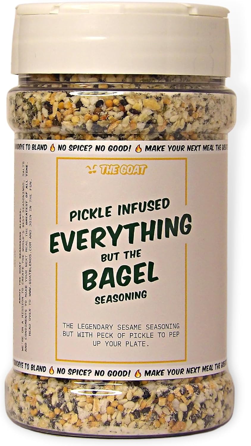 Pickle-infused Everything But The Bagel Seasoning Jumbo 180g Shaker ...