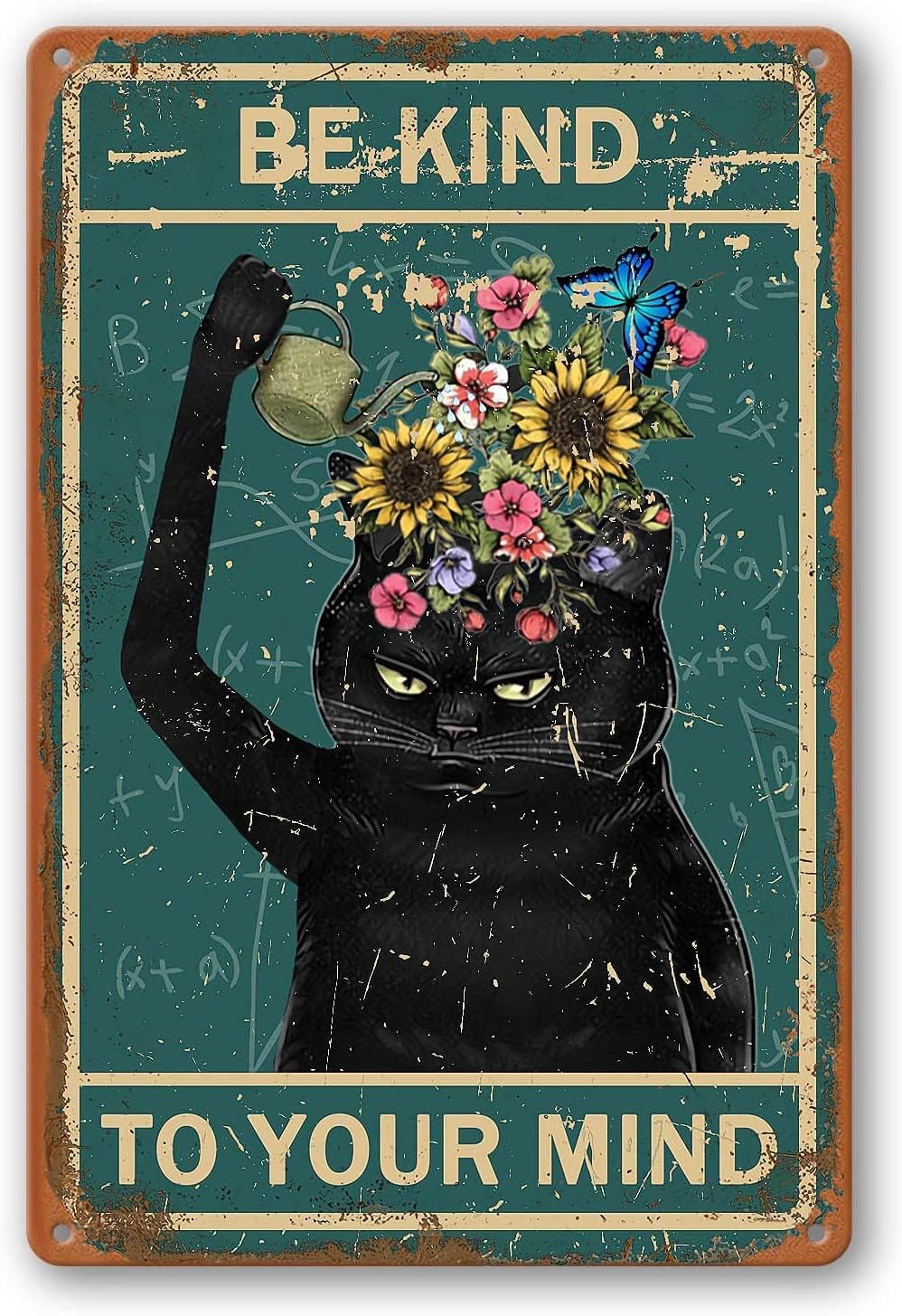 Amazon.com: Boho Room Decor Vintage Home Wall Decor Be Kind To Your ...