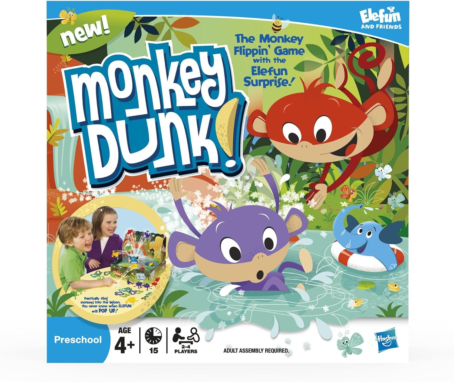 Hasbro Monkey Dunk Game : Amazon.co.uk: Toys & Games